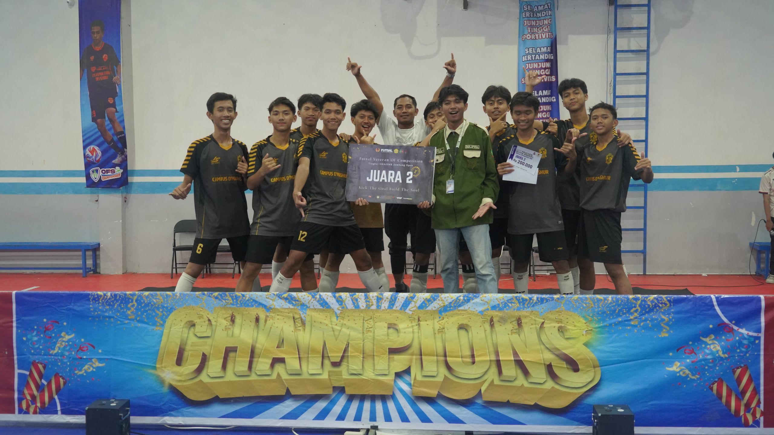 Tim Futsal SMA Budi Utomo Gadingmangu Raih Juara 2 di Turnamen Veteran ...